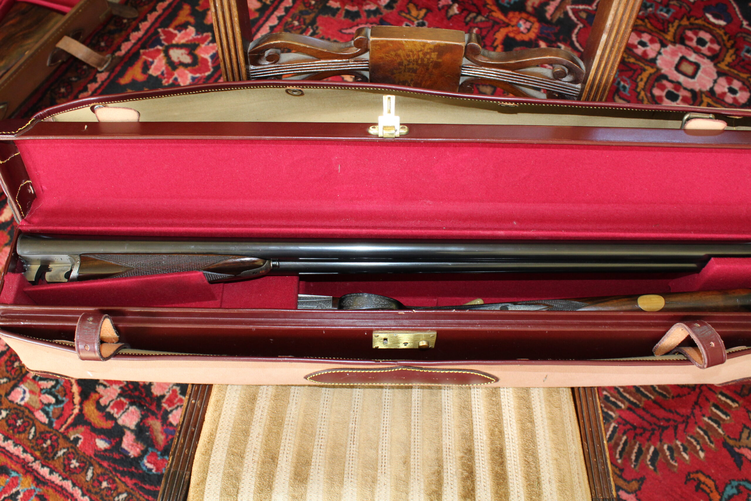 12g sidelock ejector by John Dickson & Son - 29" x 2 3/4" barrels